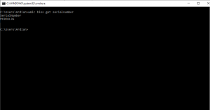 Find Your System Service Tag Using Command Prompt
